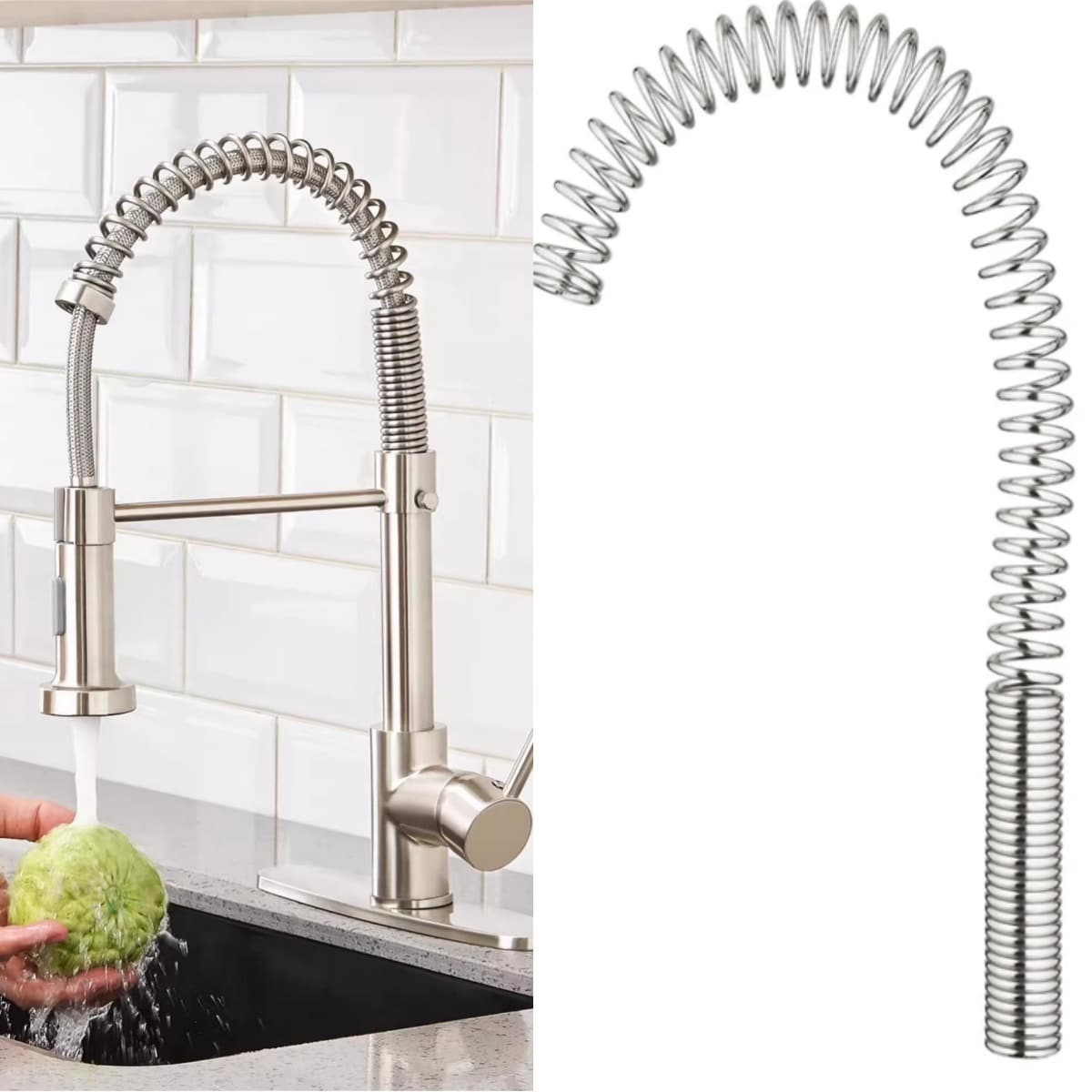 Advanced Pull-Down Springs in Kitchen Faucets
