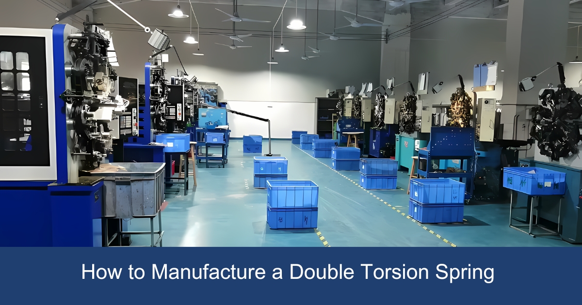 How to Manufacture a Double Torsion Spring: A Step-by-Step Guide