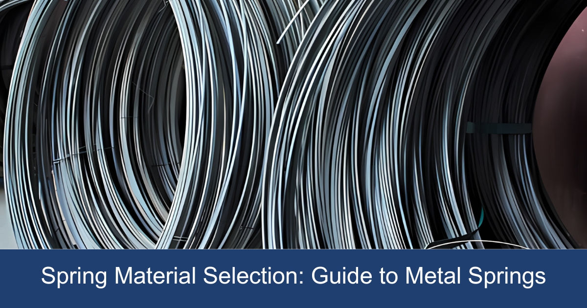 Spring Material Selection: Guide to Metal Springs | Zigoal